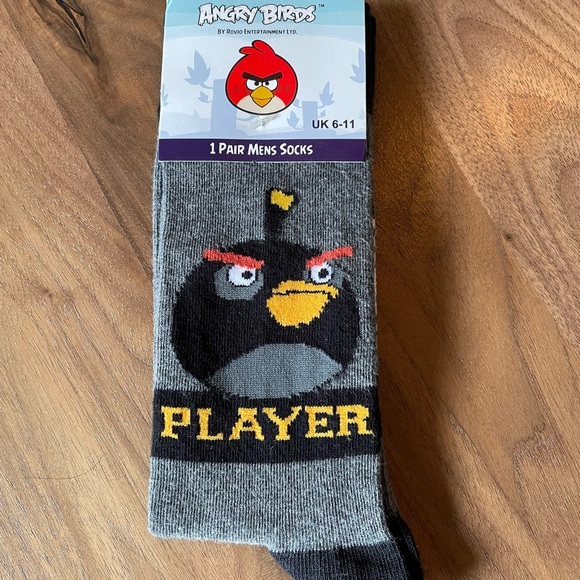 angry birds | Underwear & Socks | Mens Angry Bird Dress Socks | Poshmark